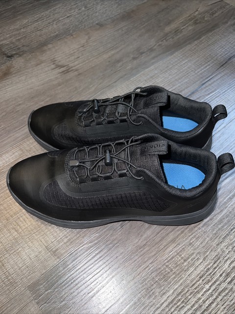 Vionic Guinn Women's Bungee Lace Waterproof Walking Shoe Black - 7 ...