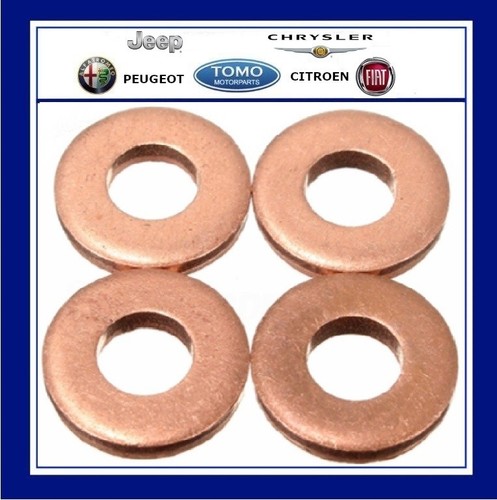 New Genuine Peugeot & Citroen Copper Washer Seal 1.6 HDI DV6 1610564580 ...