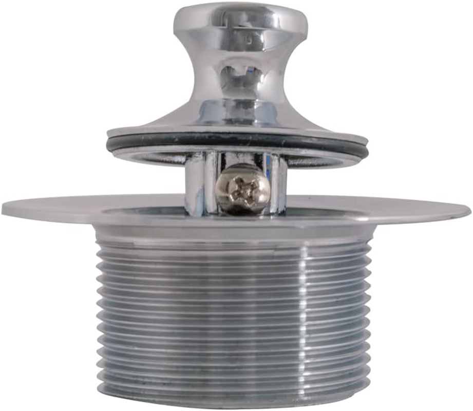 Lift-N-Turn Bathtub Drain Assembly Kit O-Ring Sealed, 1-5/8"X14" Chrome ...