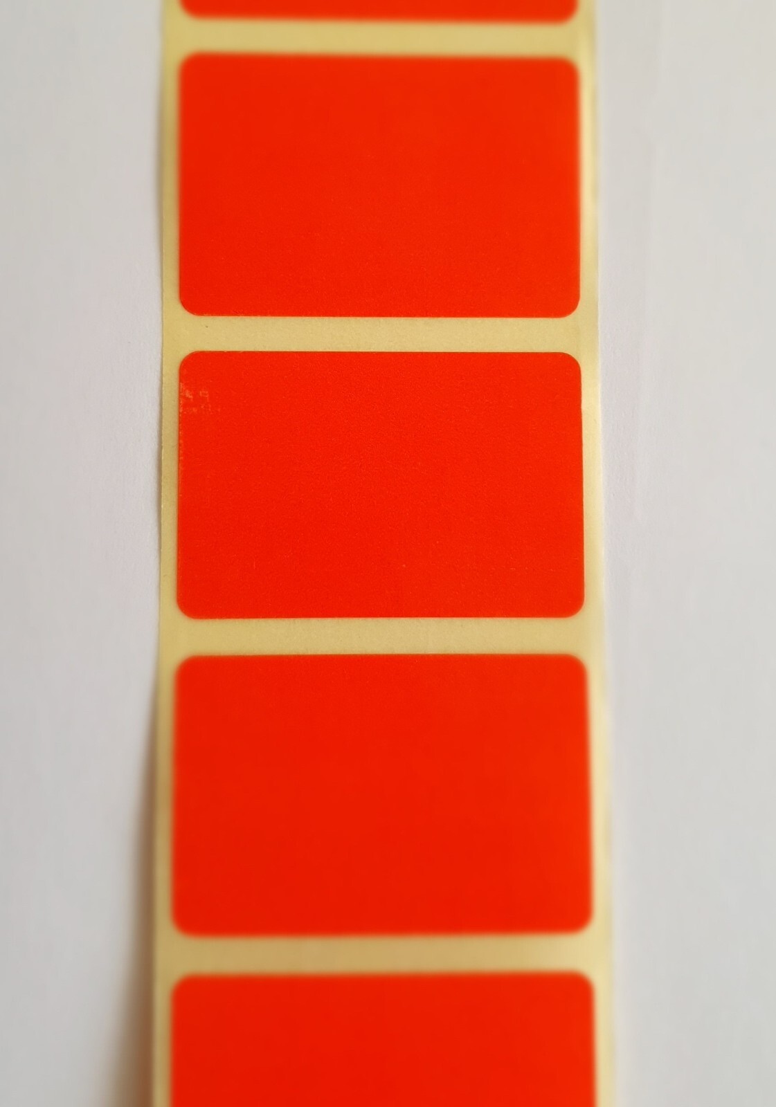 Coloured Labels | 38 x 25mm | 6 Colors | self adhesive sticky labels ...