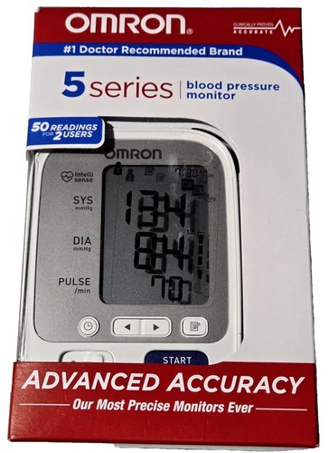 Omron BP742N 5 Series Upper Arm Blood Pressure Monitor - DENTED ...