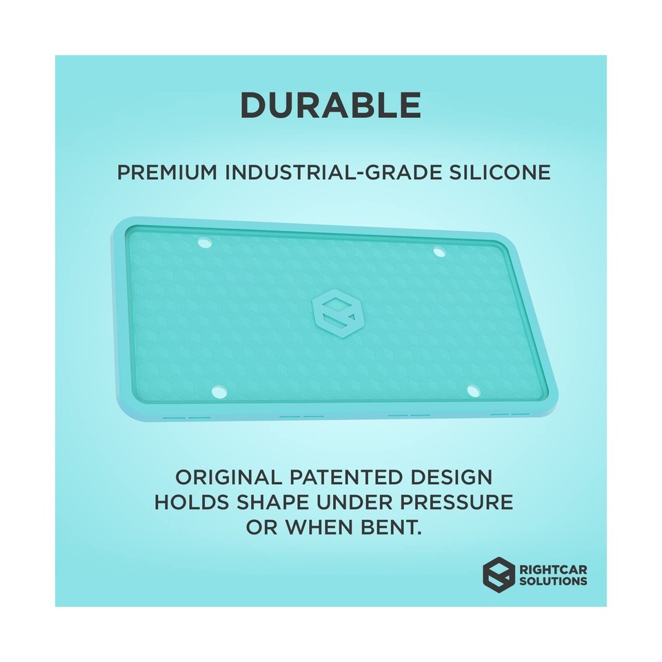 Silicone License Plate Frames | The Original Premium Grade Silicone Car ...