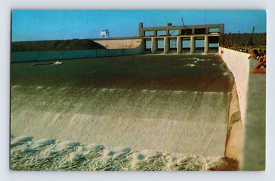 Postcard Texas Falcon Lake TX Dam Spill Over 1960s Unposted Chrome | eBay