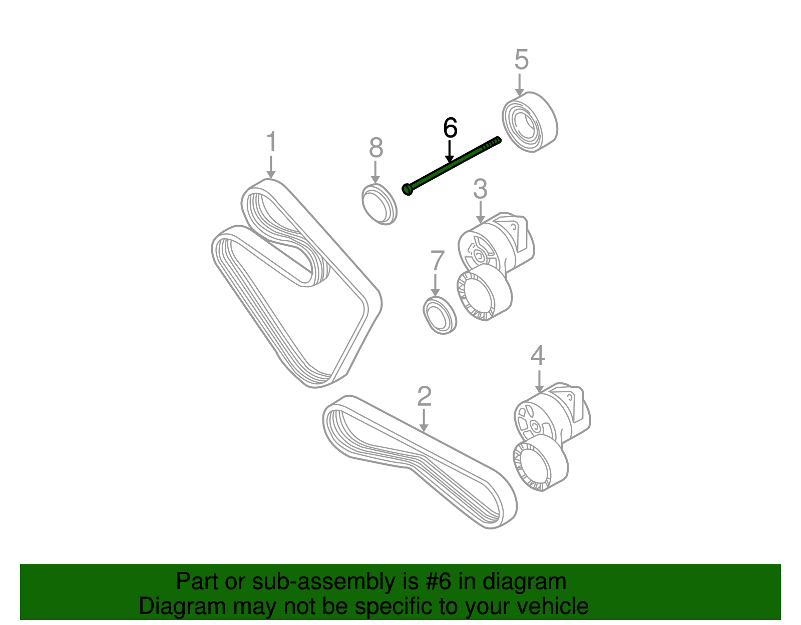 BMW 07119904677 Genuine OEM Factory Original Roller Bolt for sale ...