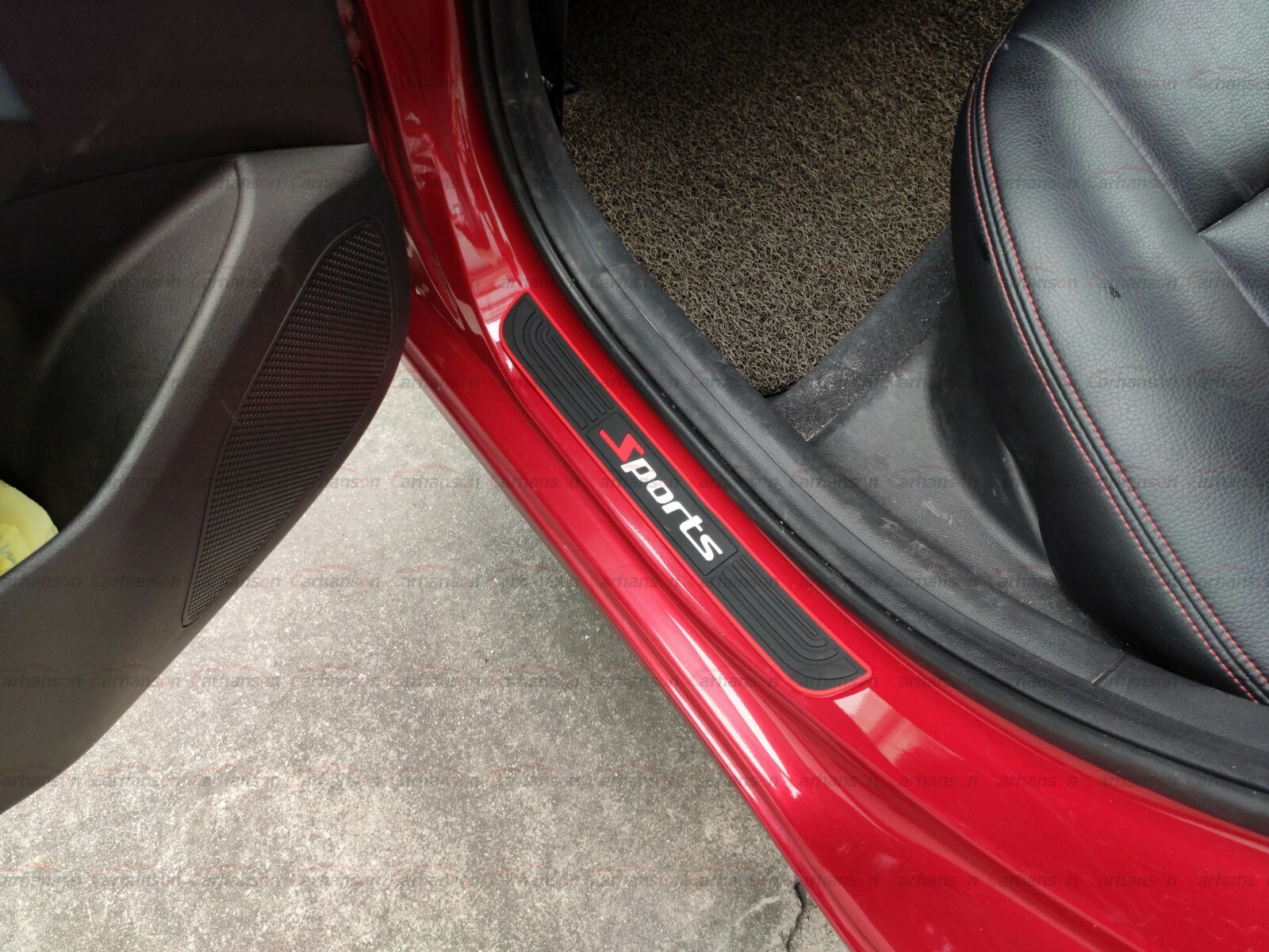 Car Accessories Audi Door Sill Guard Protector Scuff Plate Cover ...