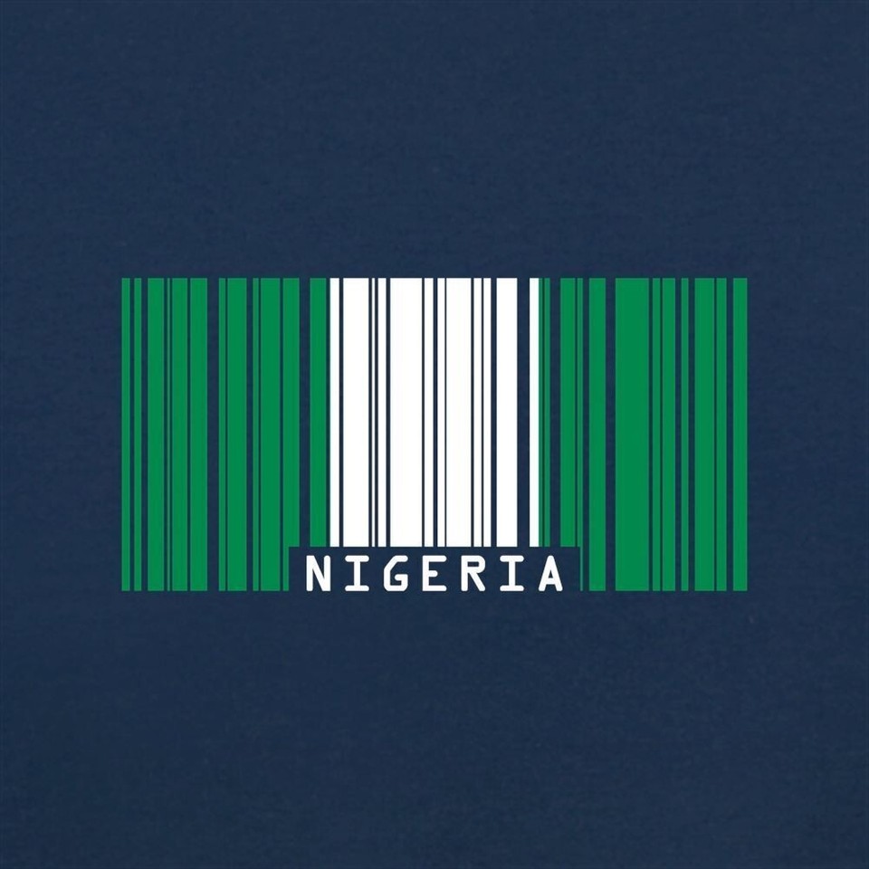Nigeria Barcode Flag - Baby T-Shirt / Babygrow - Abuja Nigerian Gulf of ...