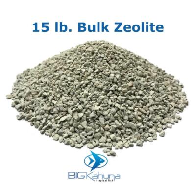 15 lb Zeolite Clinoptilolite - Mesh Size 7x14 Free 10"x6" 300 Micron ...