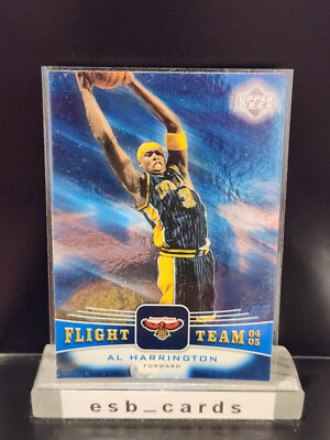 2004-05 Upper Deck NBA Al Harrington Indiana Pacers Flight Team #FT14 ...