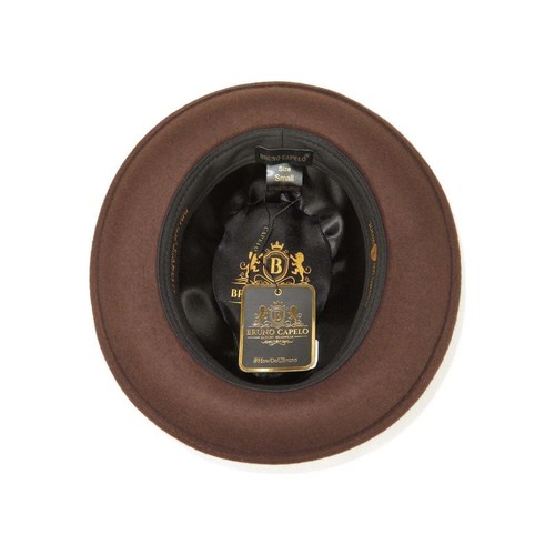 Men Bruno Capelo Hat Australian Wool soft Crushable Fedora Giovani ...