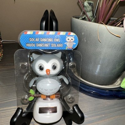 New Solar-Powered Dancing OWL | eBay