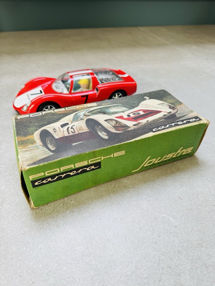 Vintage Porsche Carrera No 7 Friction Working Model By Joustra - Boxed ...