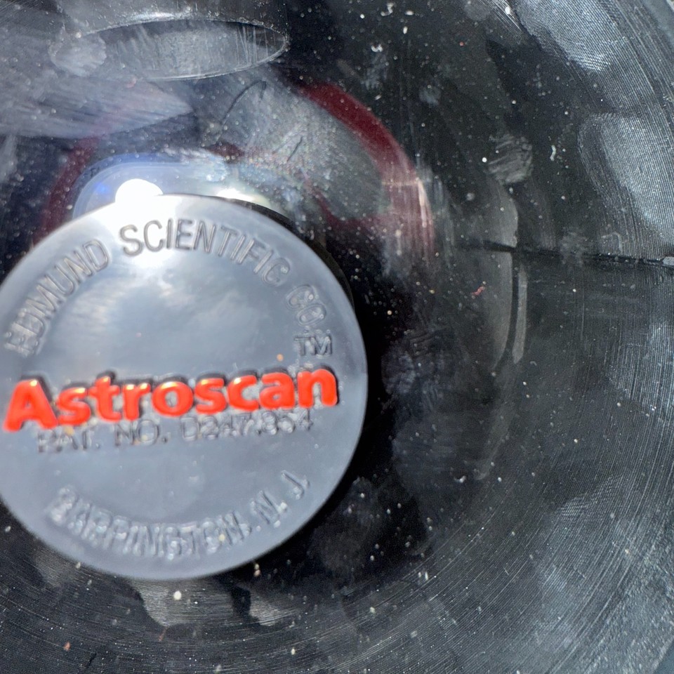 Vintage Astroscan Telescope Edmund Scientific RKE 8mm Yoke Bracket No ...
