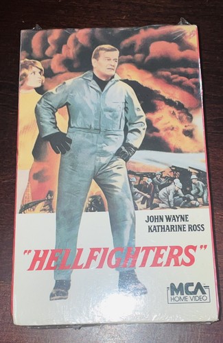 SUPER RARE HELLFIGHTERS BETA BETAMAX TAPE SEALED JOHN WAYNE | eBay