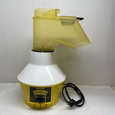 Wearever Popcorn Pumper Hot Air Popper Complete With Butter Tray TESTED ...