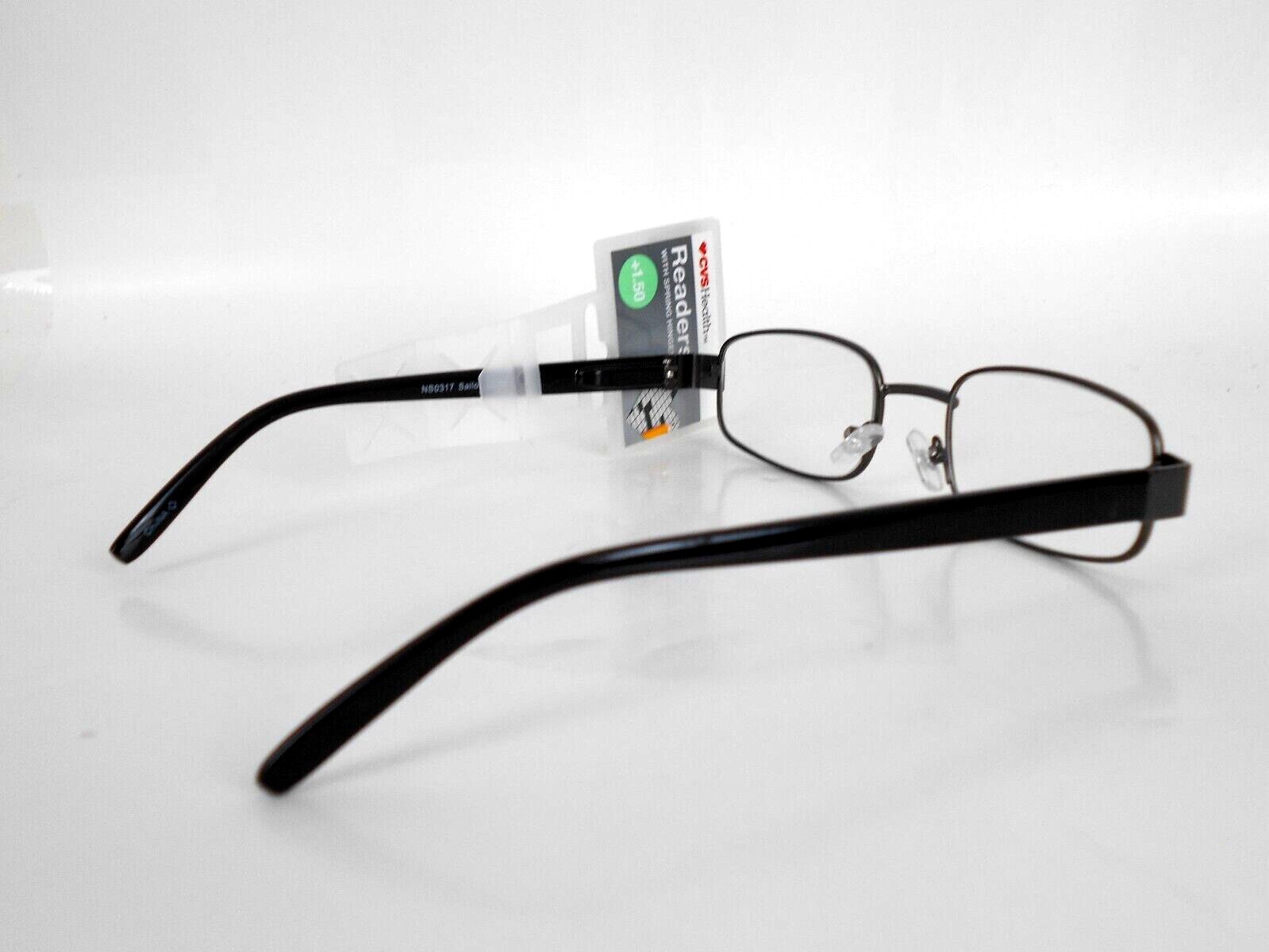 CVS READING GLASSES READERS EYEGLASSES SAILOR GUN (#1132) | eBay