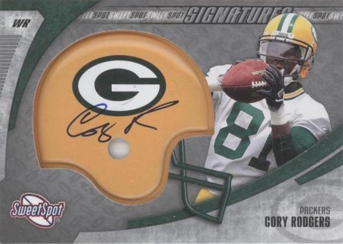 2006 Sweet Spot - Signatures Cory Rodgers #SSS-CR (AU, RC) for sale ...