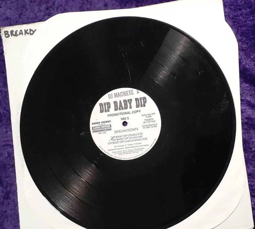Breakdown Dip Baby Dip Vinyl Record Single | eBay
