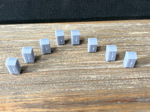 N SCALE 1:160 RAILROAD TRACKSIDE ELECTRICAL BOX (8pk) | eBay