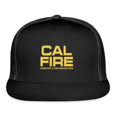Wildfire Fighter Tribute. CAL FIRE Hero Trucker Hat | eBay