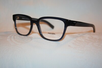 New Prada Eyeglasses PR 04YV Blue Transparent (08Q-101) 53-18-145 | eBay