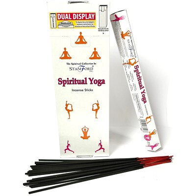 Stamford Spiritual Yoga Incense Sticks Bundle Pack Of 6 Scented Joss ...