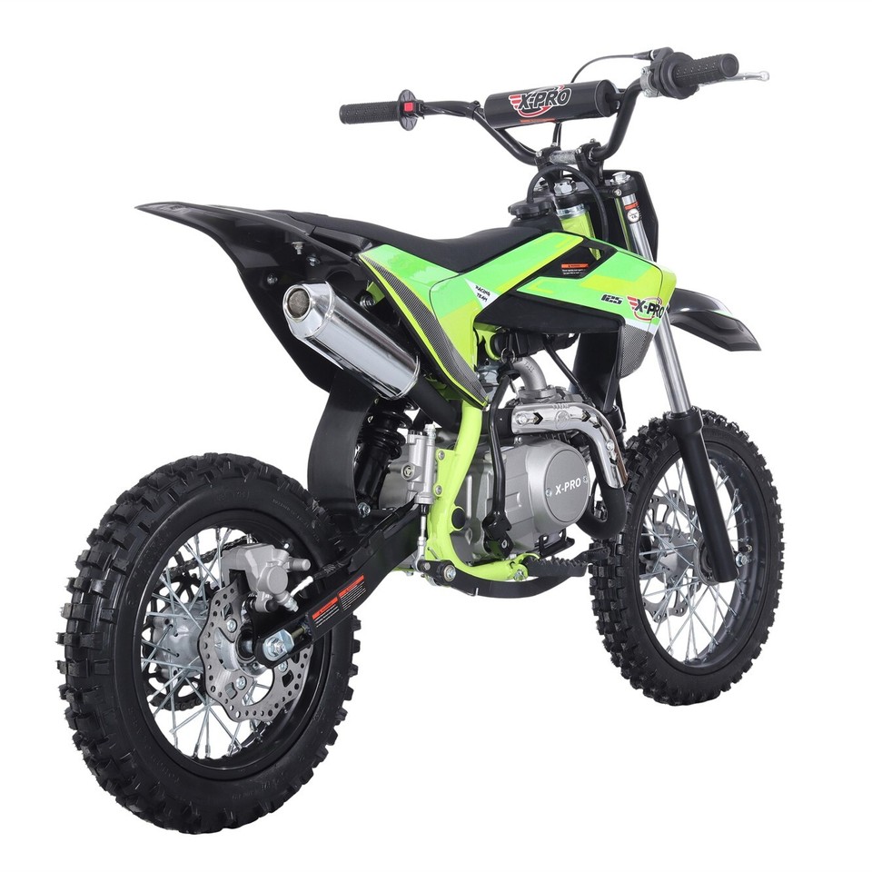 X-PRO X27 125cc Dirt Bike Pit Bike 4 Stroke Gas Powered Off Road Kick ...