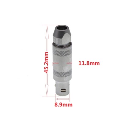 1S 3Pin Aviation Circular Push-pull Self-locking Half-moon Plug for ...