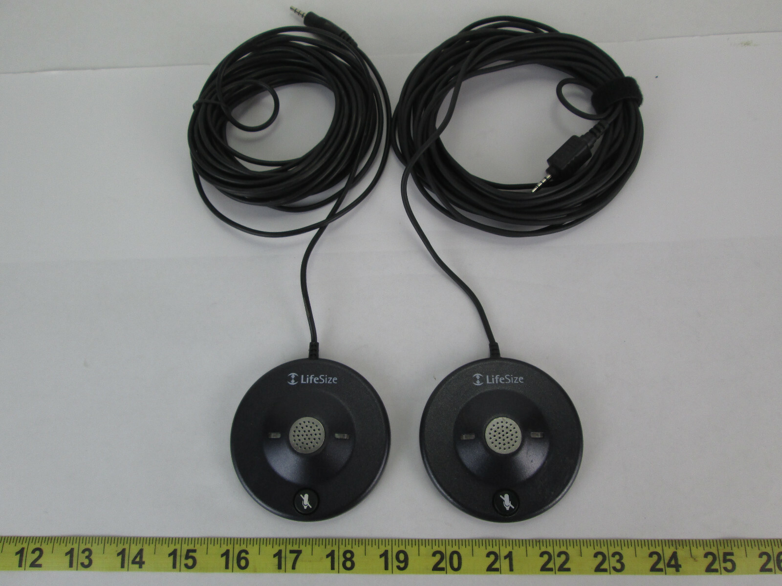 Lot of 2 Genuine LifeSize Extended Microphones Mic for Office ...