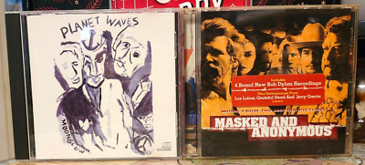 BOB DYLAN CD LOT ~ PLANET WAVES (1974) & MASKED AND ANONYMOUS ...