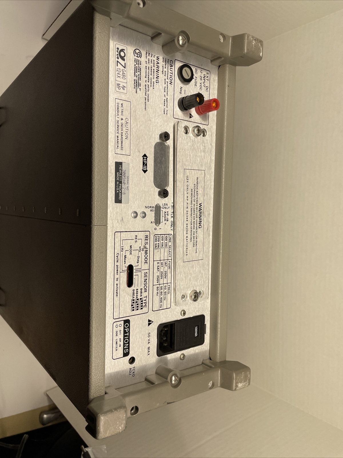 HP/Agilent 5347A 10Hz-20 GHz Microwave Frequency Counter & Power Meter Opt 006 | eBay