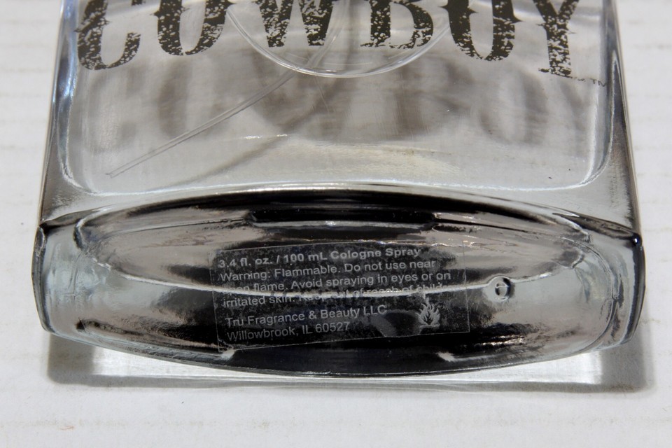 Cowboy Authentic Cologne Spray For Men Tru Western 3.4 Fl. Oz. New With ...