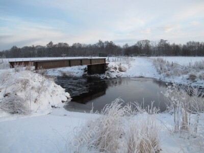 Photo 6x4 Muckle Burn crossing near Earnhill House Forres Ford or ...