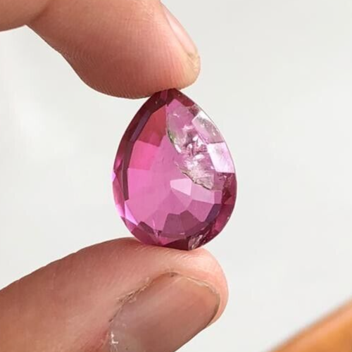 13.50 Cts Pink Sapphire, Top Quality Faceted Pink Sapphire Doublet ...