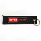 APRILIA RACING MATERIAL KEYRING KEY RING KEYCHAIN LOGO BOTH SIDES FOR ...