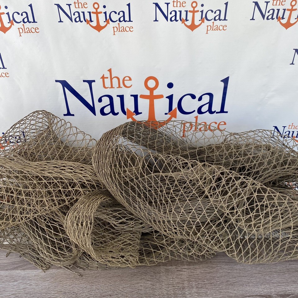 5 lb. Box of Authentic Fishing Net, Great For Crafts & Projects ...