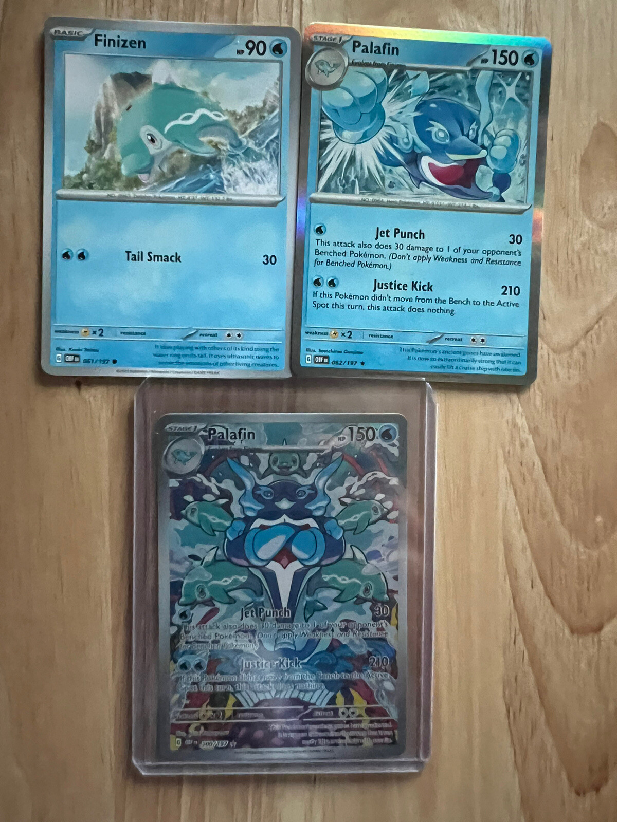 Pokemon TCG Palafin 200/197 -Obsidian Flames - Holo FULL ART- NM/M ...