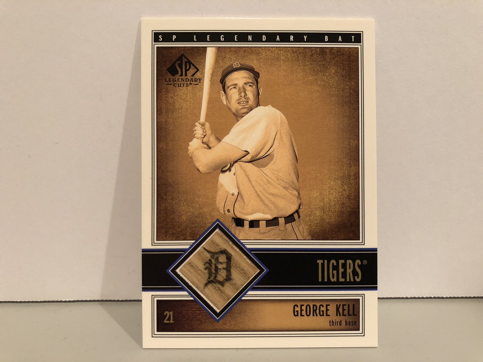 2002 SP Legendary Cuts - Legendary Bat George Kell #B-GKE (MEM) for ...