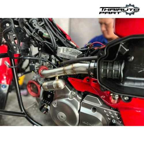 Air Racing Larger Intake Pipe Filter Black For Honda Trail 125 Hunter ...