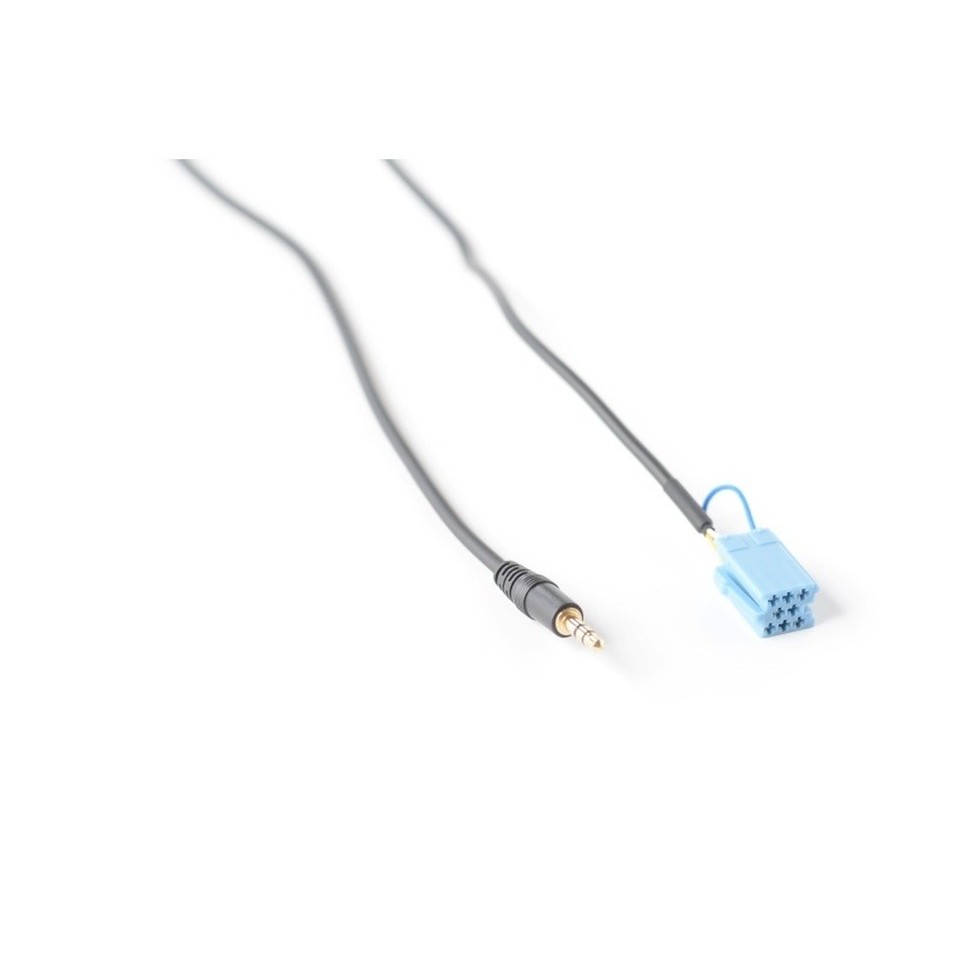 For FIAT Ducato 8 Pin AUX Audio Cable for Car Radio with For Mini ISO ...