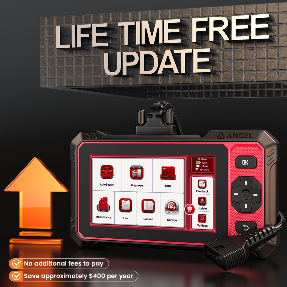 ANCEL DS400 Lite OBD2 Scanner Bidirectional Scan Tool with 7 Reset FCA Support | eBay