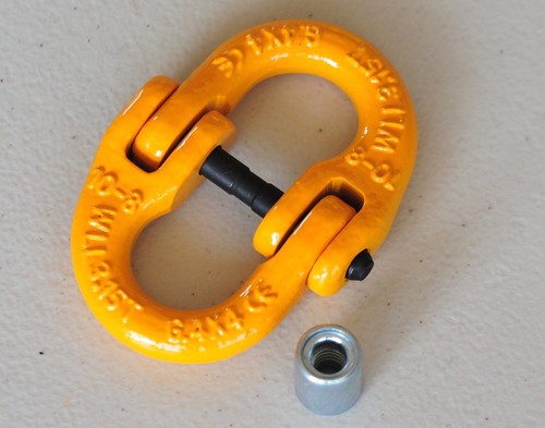 2 x 10mm Grade 80 HammerLock Chain Connector Connecting Link 4X4 joiner ...