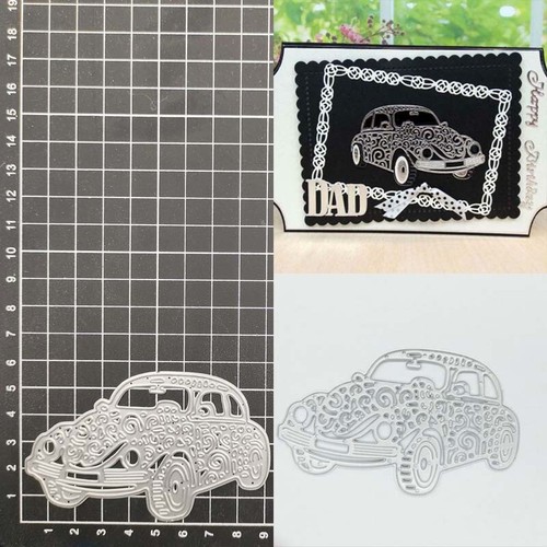 Car Metal Cutting Dies Card Making DIY Scrapbooking Embossing ...