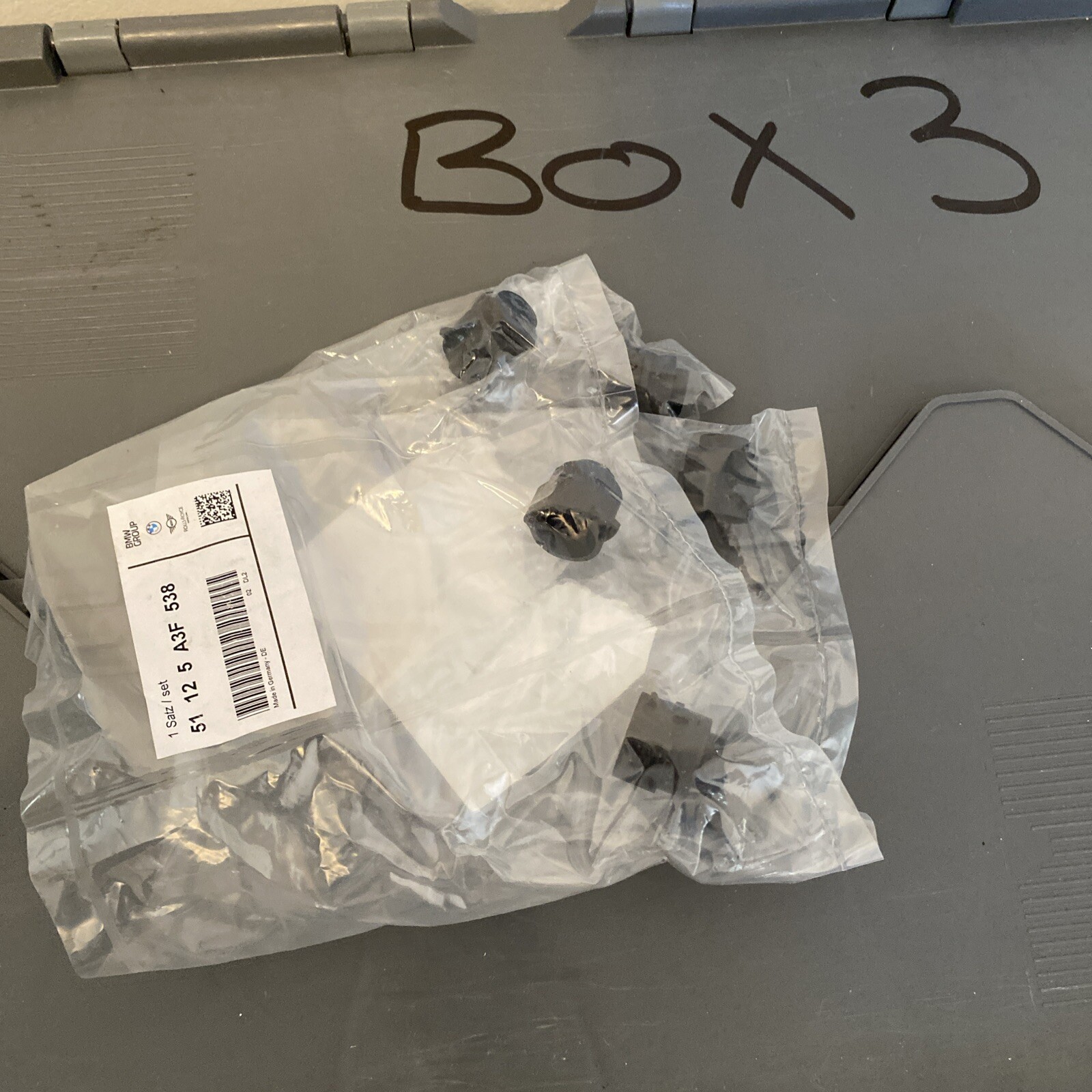 BMW GENUINE SET OF DUMMY TRIM KIT 51125A3F538 | eBay