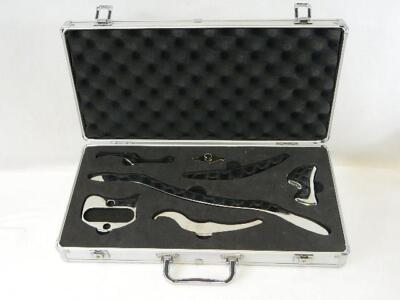 Stainless Steel Gua Sha Mobilization Tool Set of 6 Sculpting Massage ...