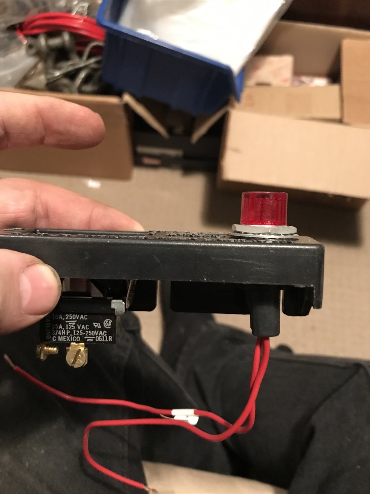 Chelsea Parker Pto Switch And Indicator Light Panel B2 | eBay