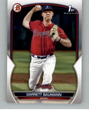 2023 Bowman Draft Garrett Baumann BD-172 Atlanta Braves | eBay