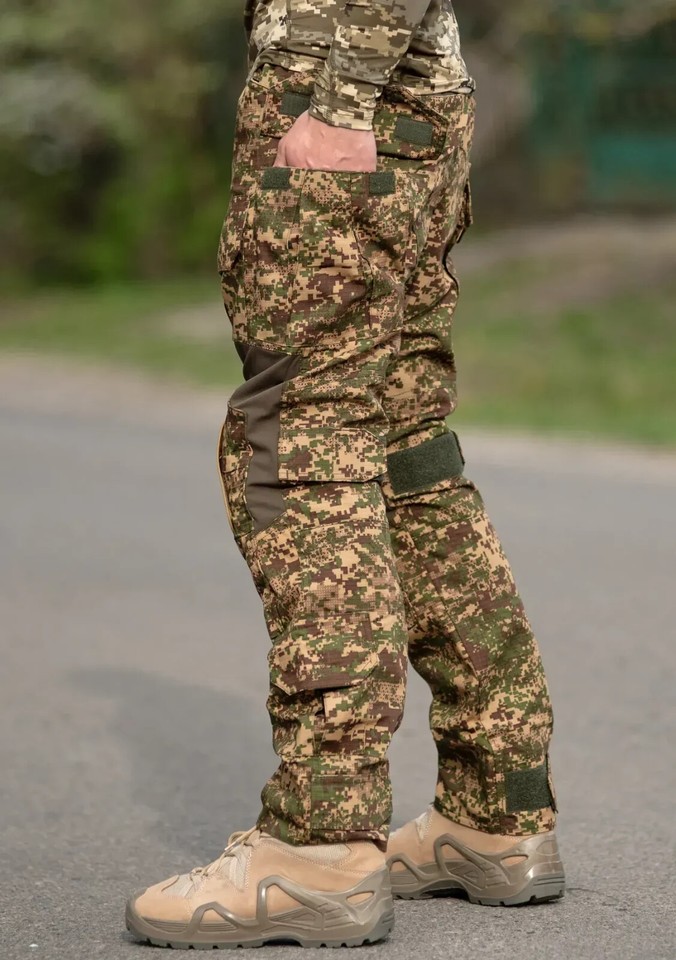 Ukrainian Tactical Pants Predator Camo with Knee Pads National Guard of ...