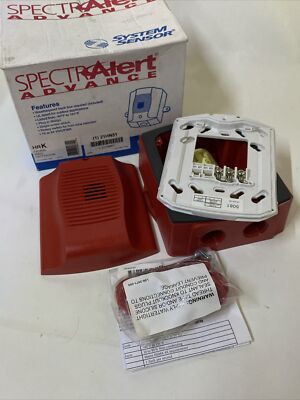 System Sensor HRK Outdoor Horn Red 783863028144| eBay