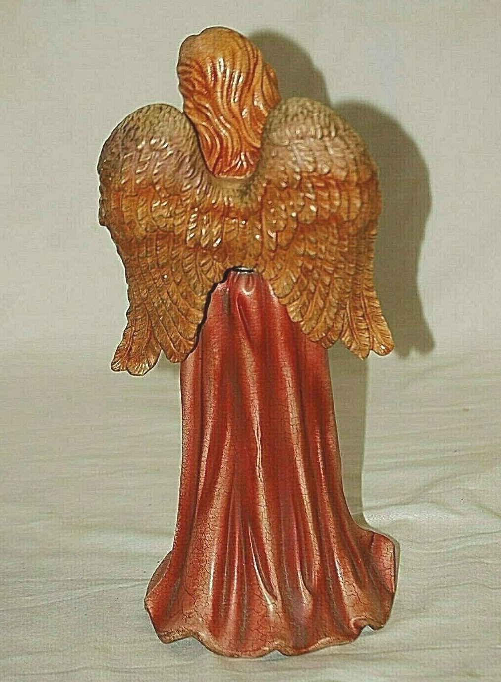 Vintage Beautiful Praying Angel Mantel Figurine Christmas Holiday Xmas ...