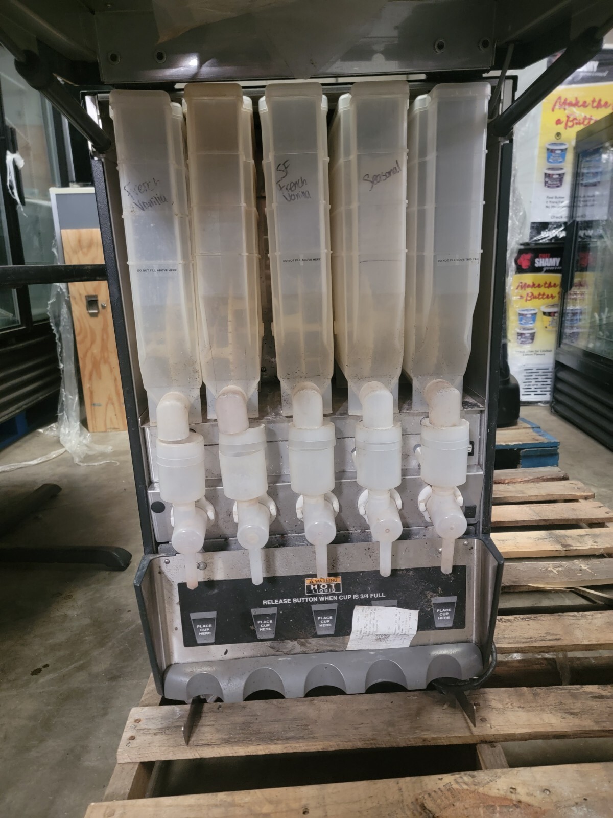 Bunn iMIX-5S Cappuccino Hot Chocolate Drink Dispenser 5 Hoppers Silver ...